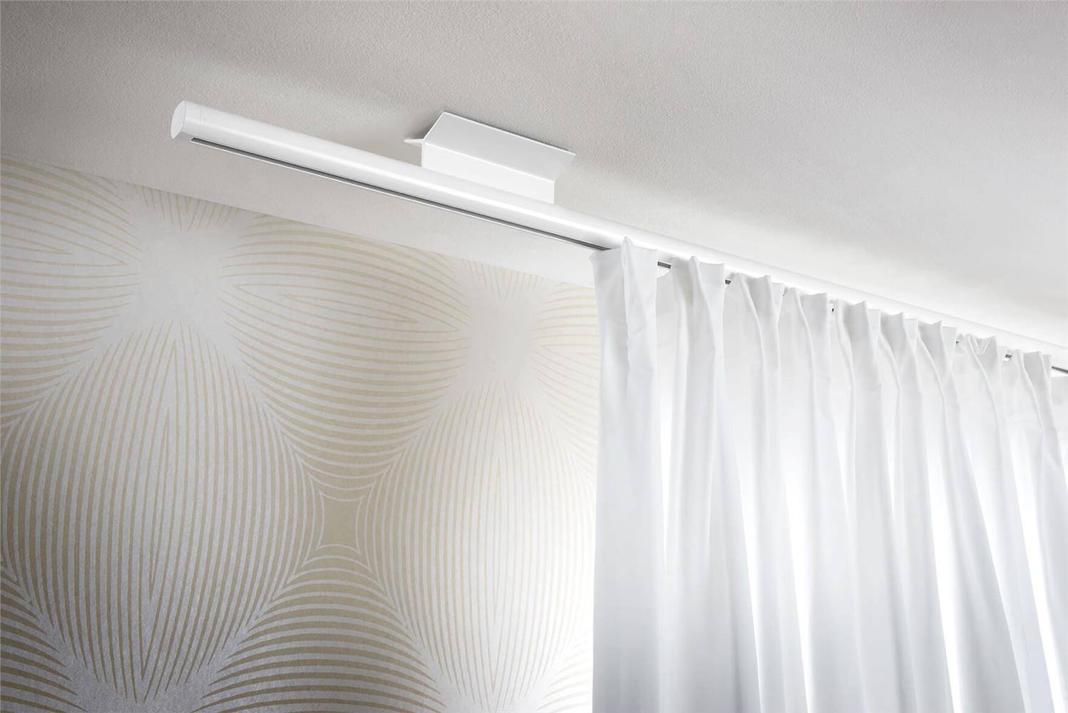 Railroede Interstil Rond Wit - Railsopmaat.nl